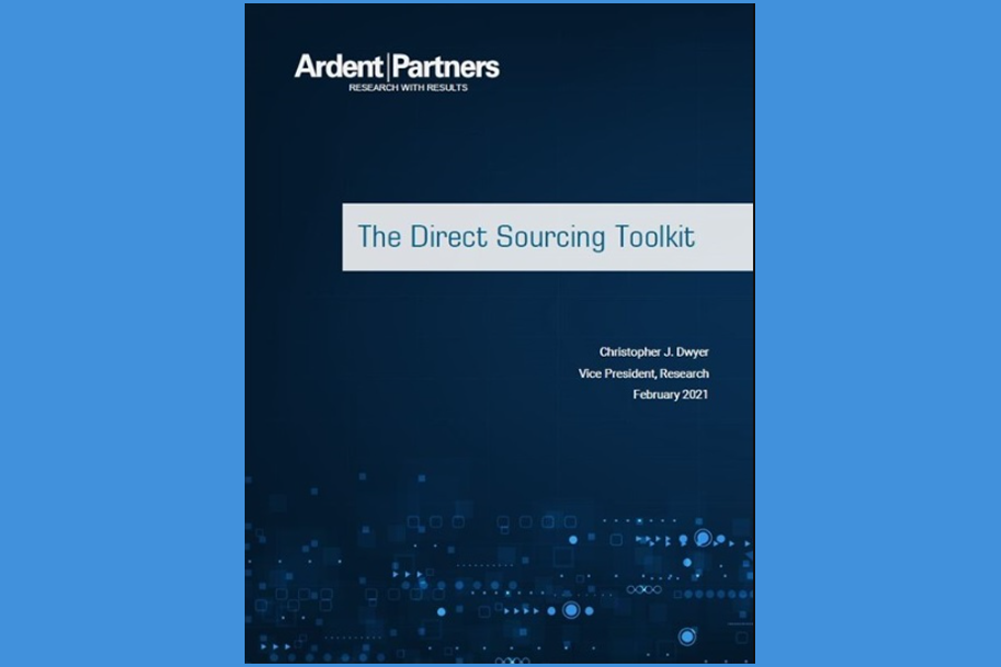 The Direct Sourcing Toolkit (Ardent Partners) - AMS